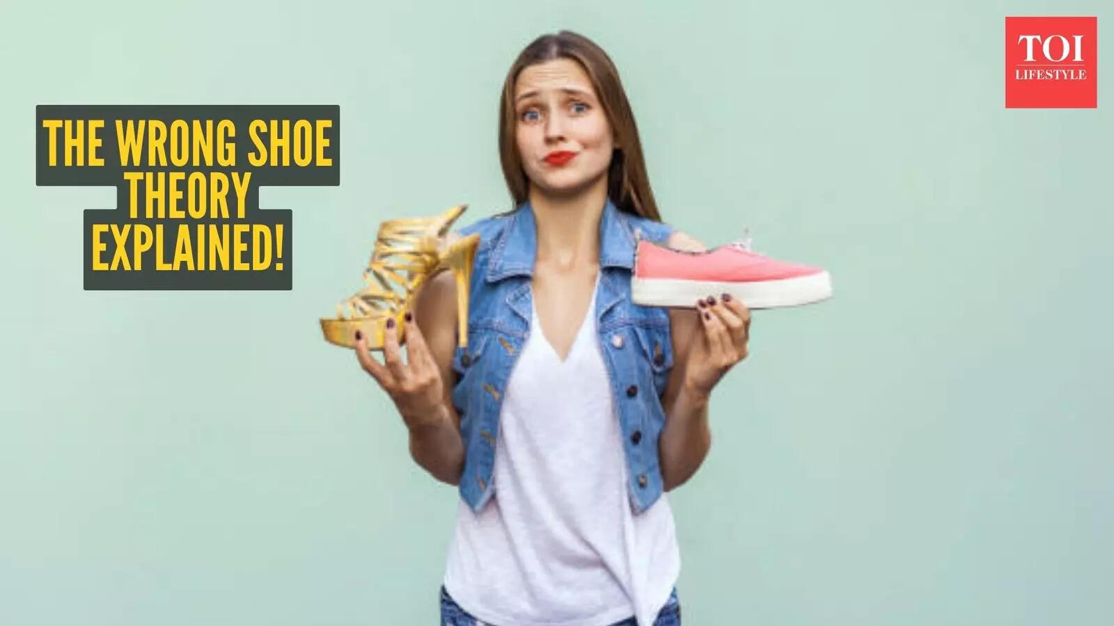 The wrong shoe theory: Why your footwear shouldn't match your outfit