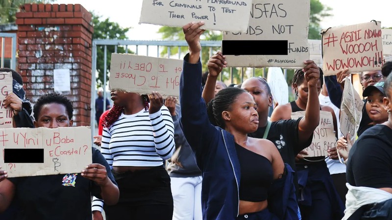 Umlazi college students rally against 'gunpoint' housing allocations