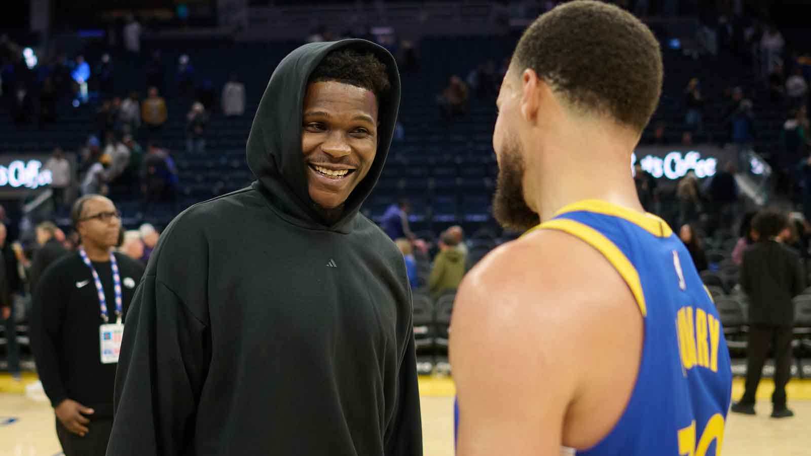 Anthony Edwards calls Warriors’ Stephen Curry the 'GOAT' but there’s a ...