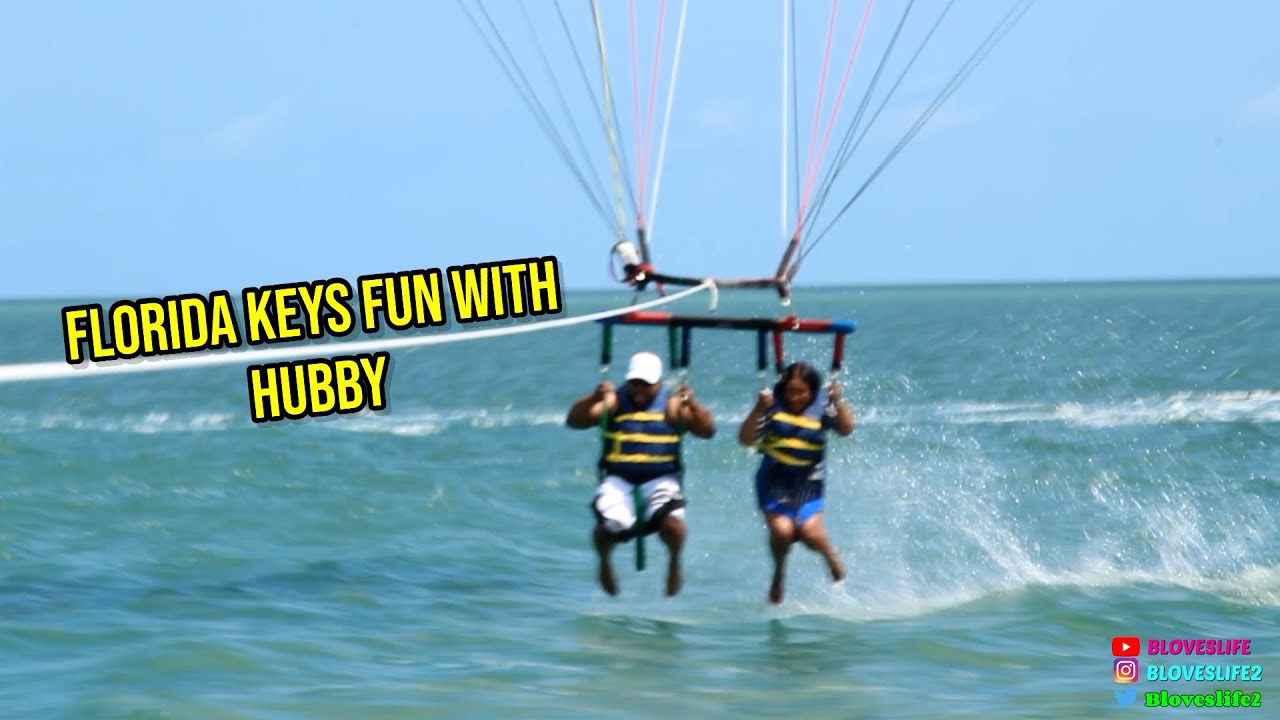 Parasailing in the Florida Keys vacation vlog full of views, fun, and ...