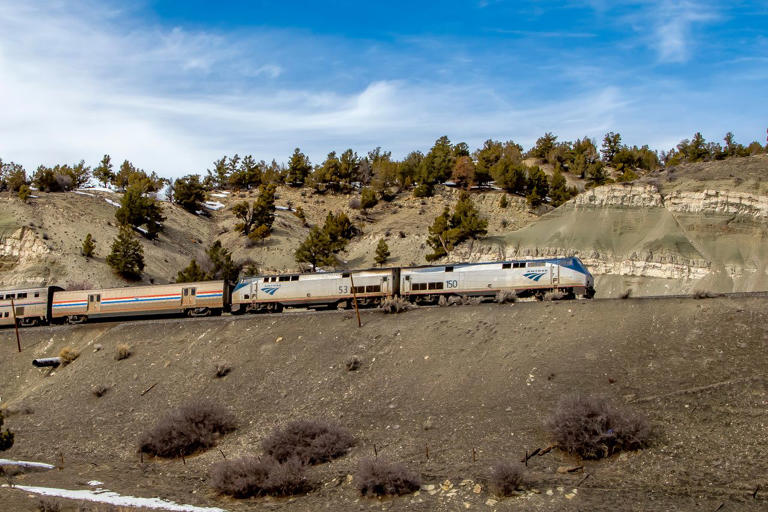 This beautiful 2,438-mile train route crosses most of the US