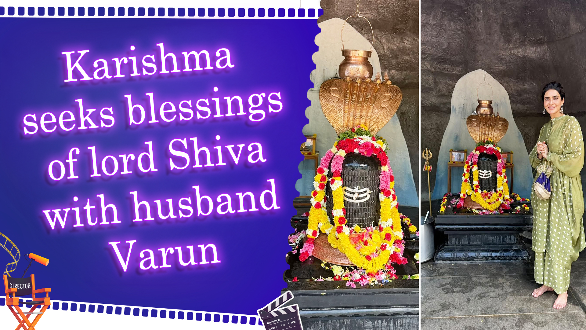 Karishma Tanna celebrates Mahashivratri with husband Varun Bangera ...