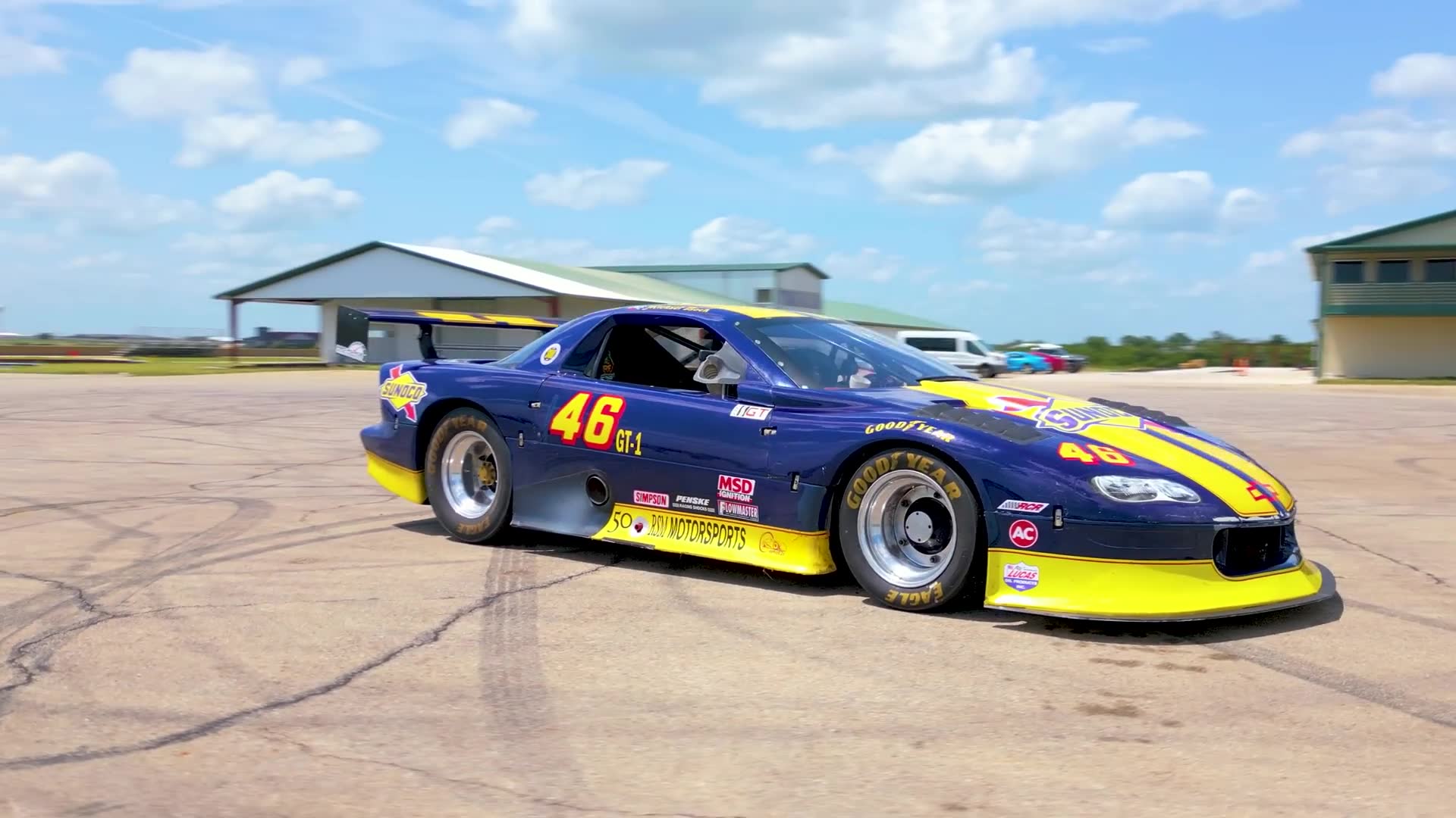 Non-running competition car purchase