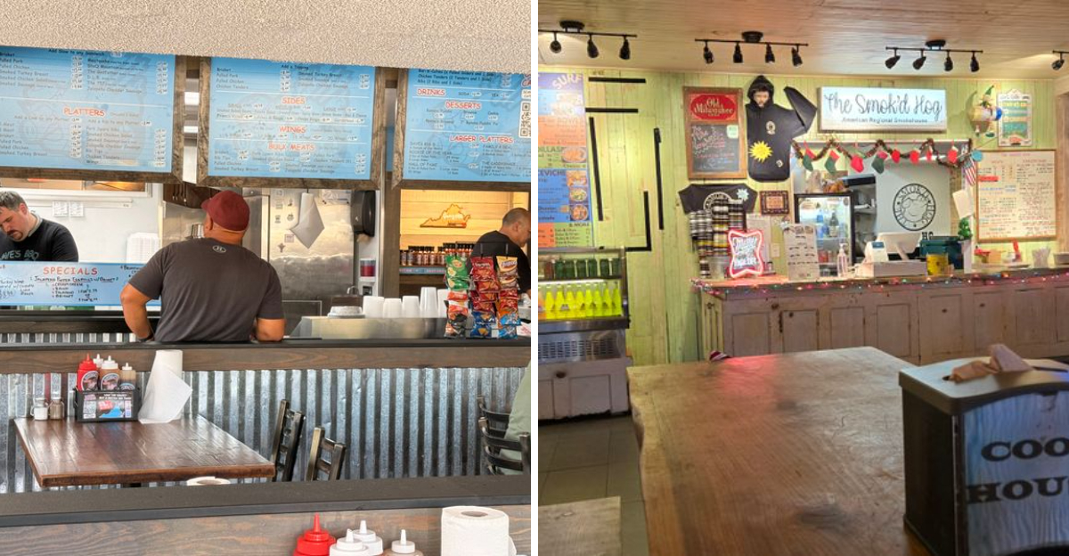 This Virginia BBQ joint is known for its secret family recipes