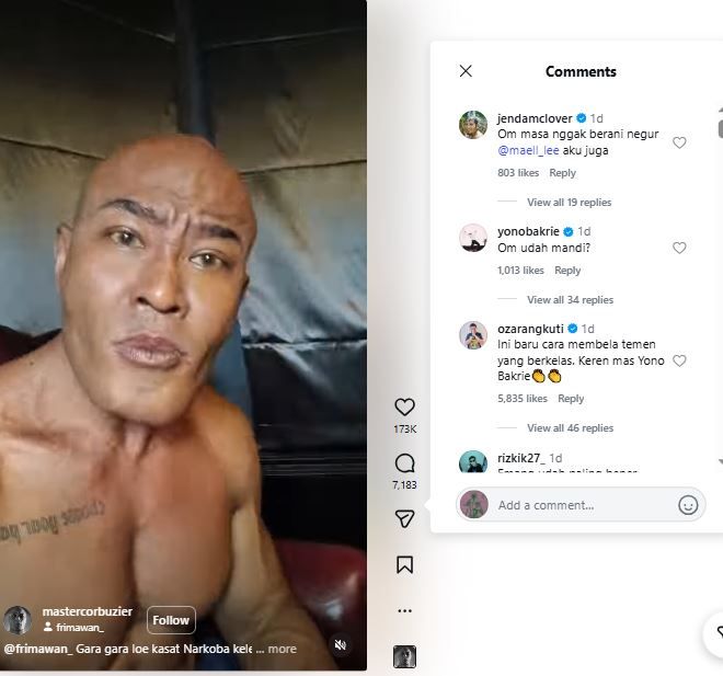 Reaksi Deddy Corbuzier usai viral video Fajar Sadboy diludahi Indra ...