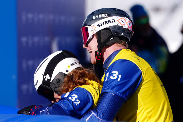 Charlotte Bankes and Huw Nightingale win historic snowboard gold for ...