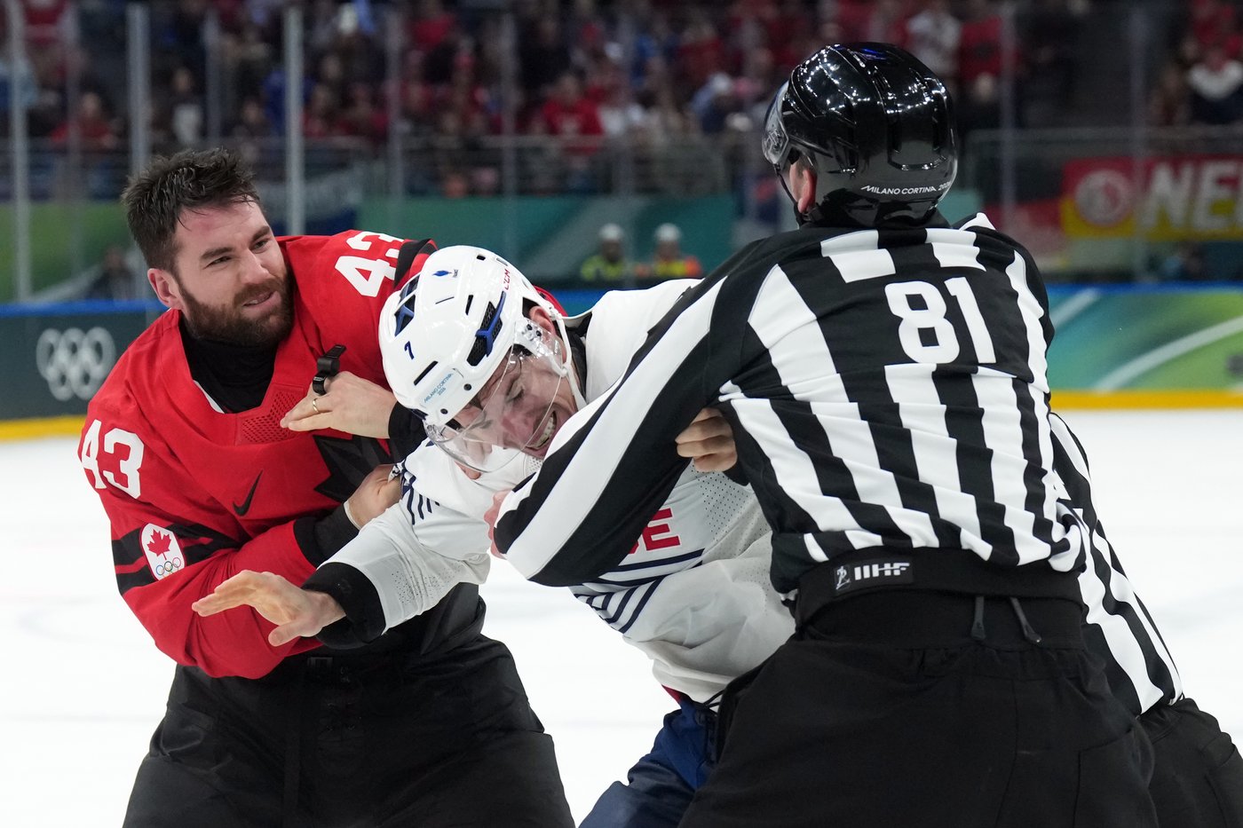 Canada’s Wilson drops gloves at the Olympics after blindside hit on ...