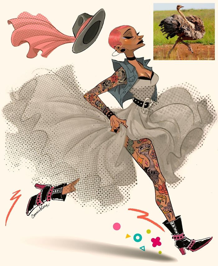 22 illustrations by the artist who turns animal photos into playful ...