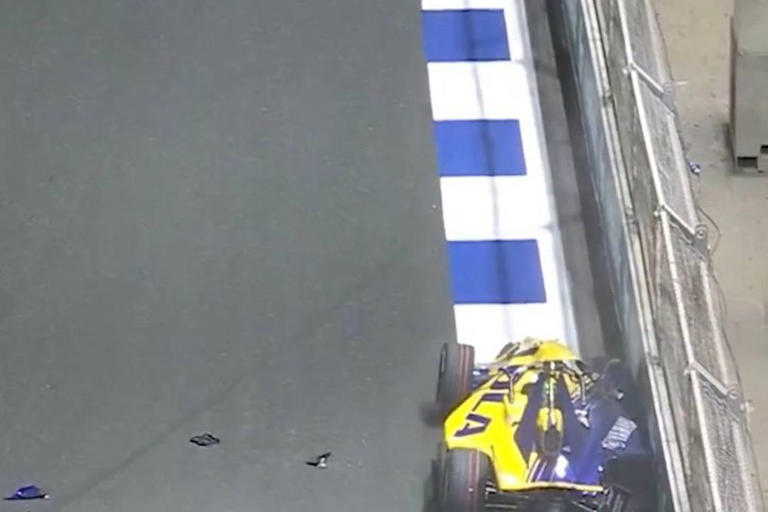 Richard Hammond's daughter Izzy involved in Formula E crash as car wrecked
