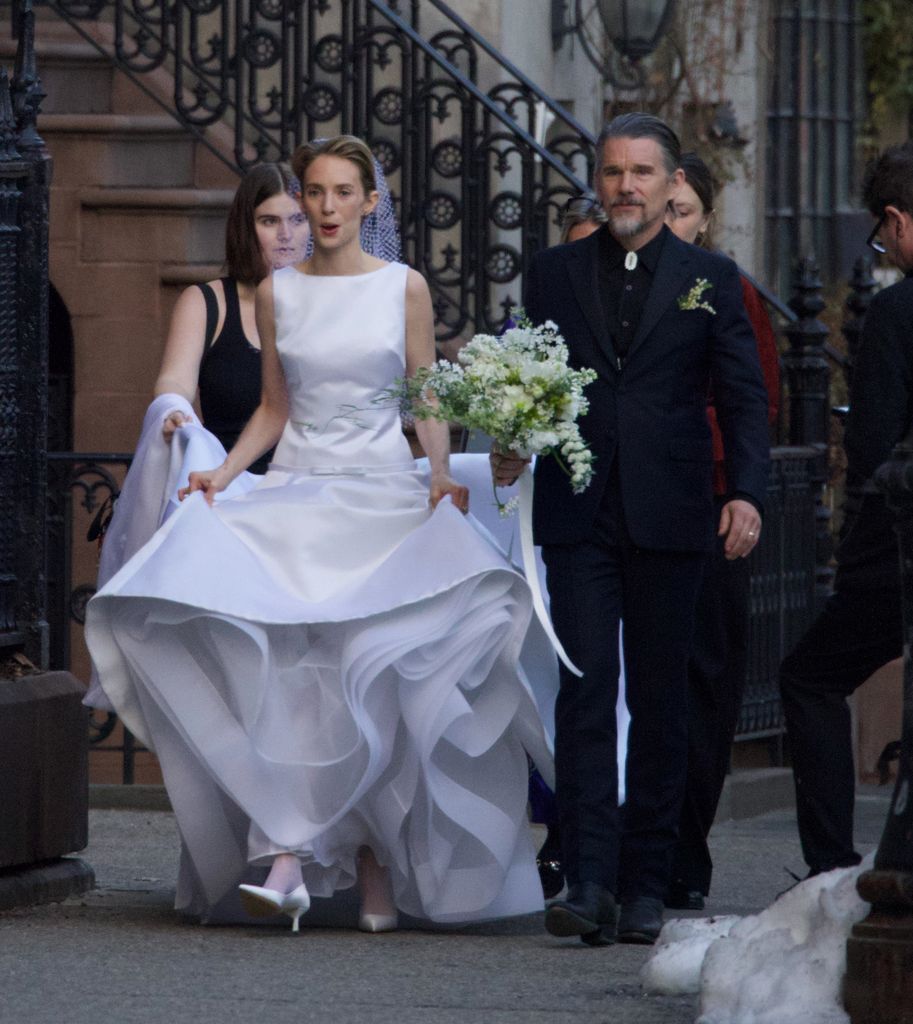 Maya Hawke's star-studded NY wedding sparks comparison to iconic TV ...