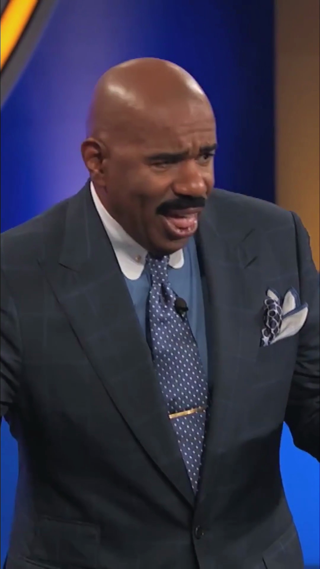 Steve Harvey drops his own alter ego on Family Feud and the crowd loses it
