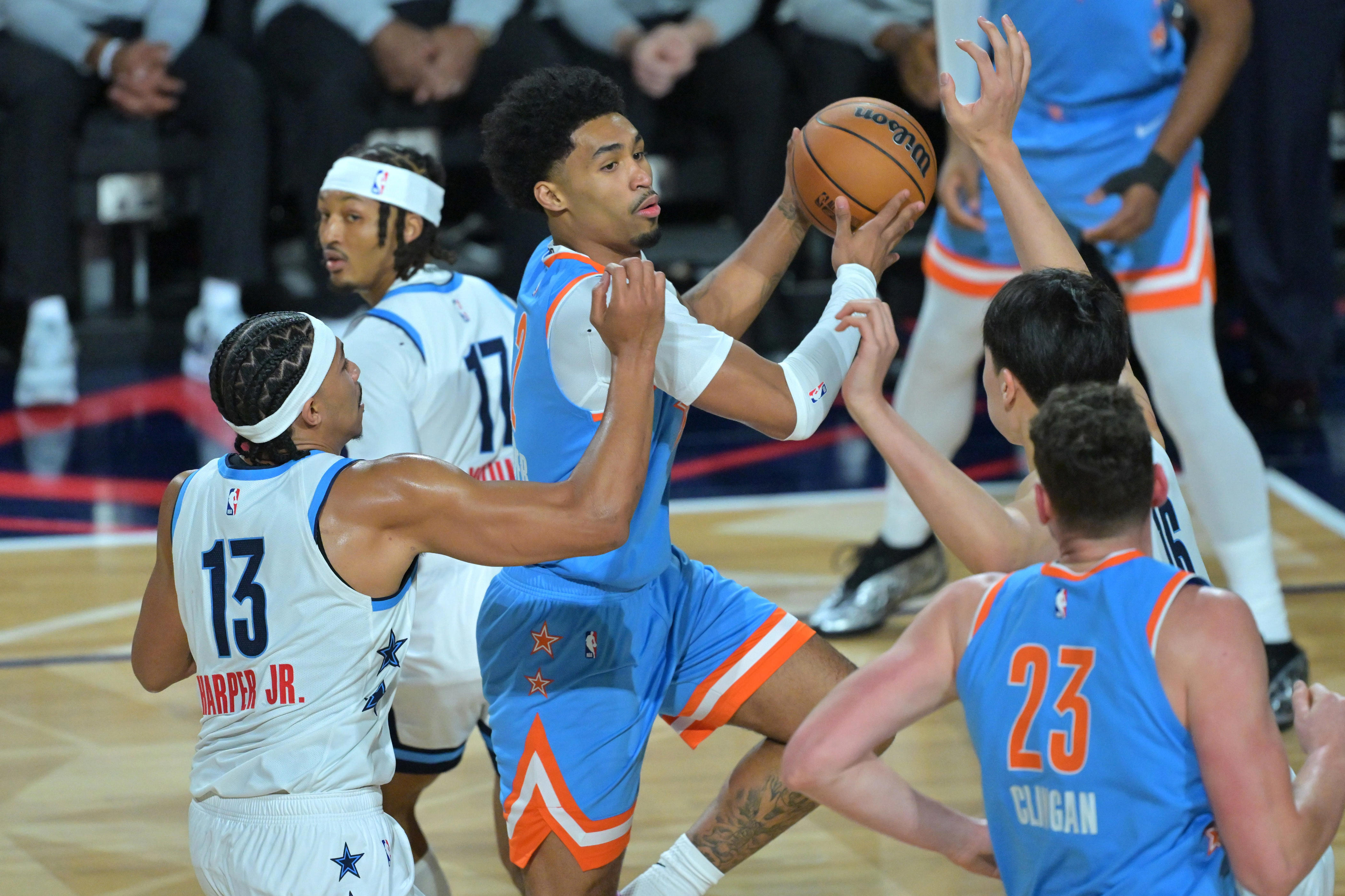 Shoulder injury behind him, Ron Harper Jr. ready to go to work for ...