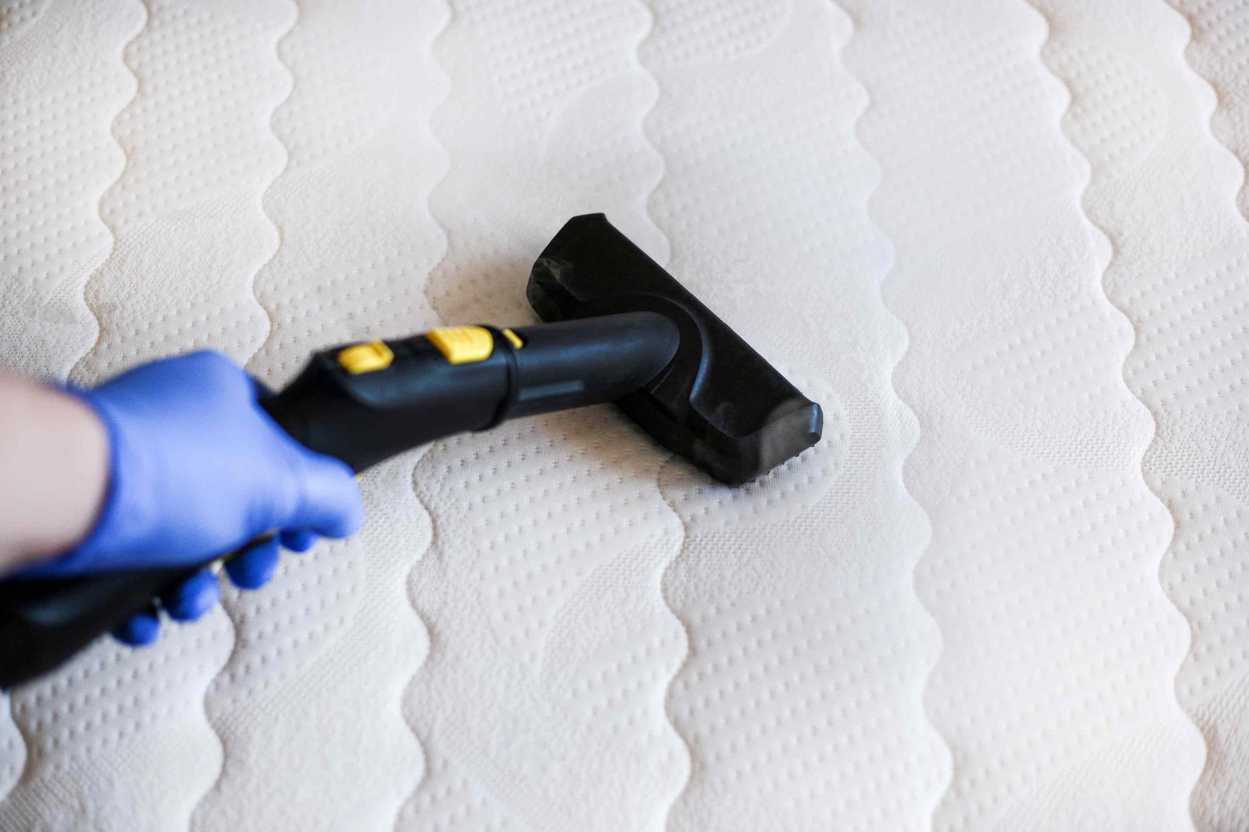 How to steam clean a mattress to eliminate bacteria, dust mites, and odors