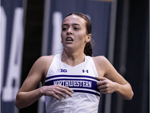 Track: Northwestern sprints through Chicago and Boston