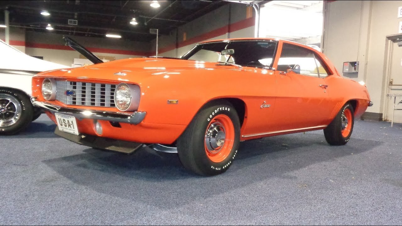Iconic 1969 COPO Camaro with the 427ci V8