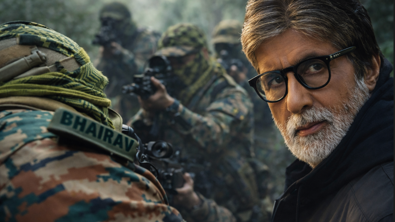 Amitabh Bachchan voices elite Bhairav Battalion film, Indian Army ...