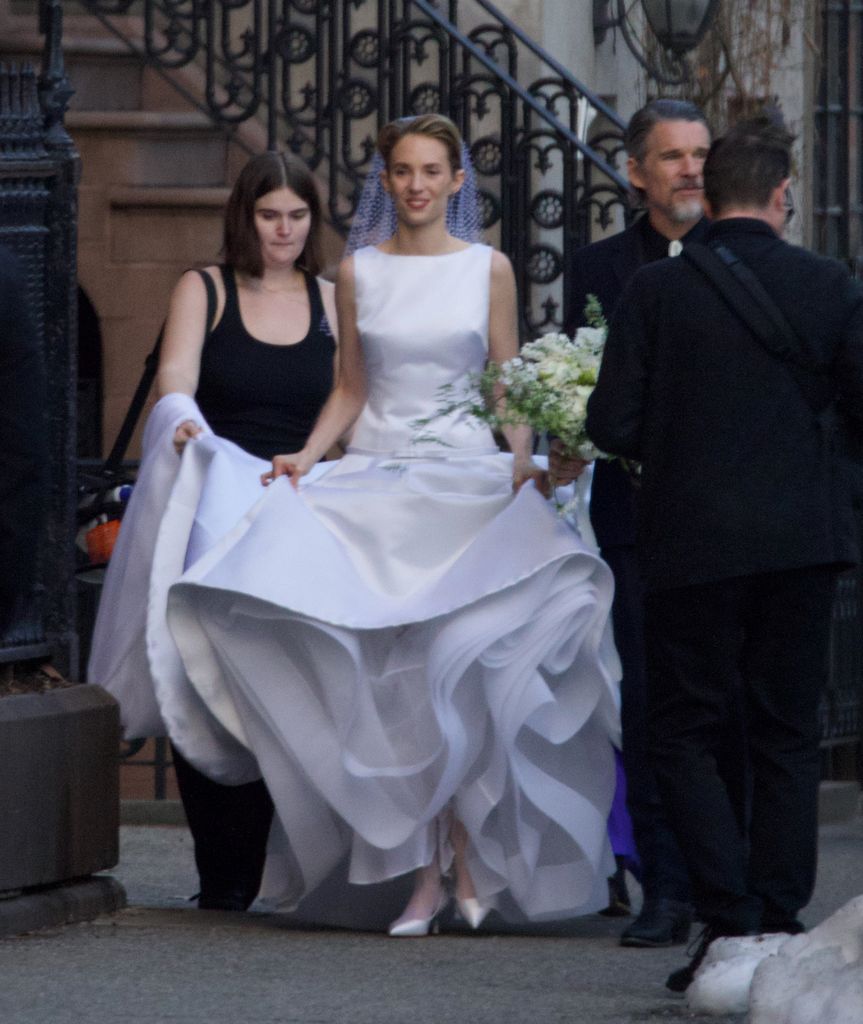 Maya Hawke's Stranger Things co-stars missing from her New York wedding ...