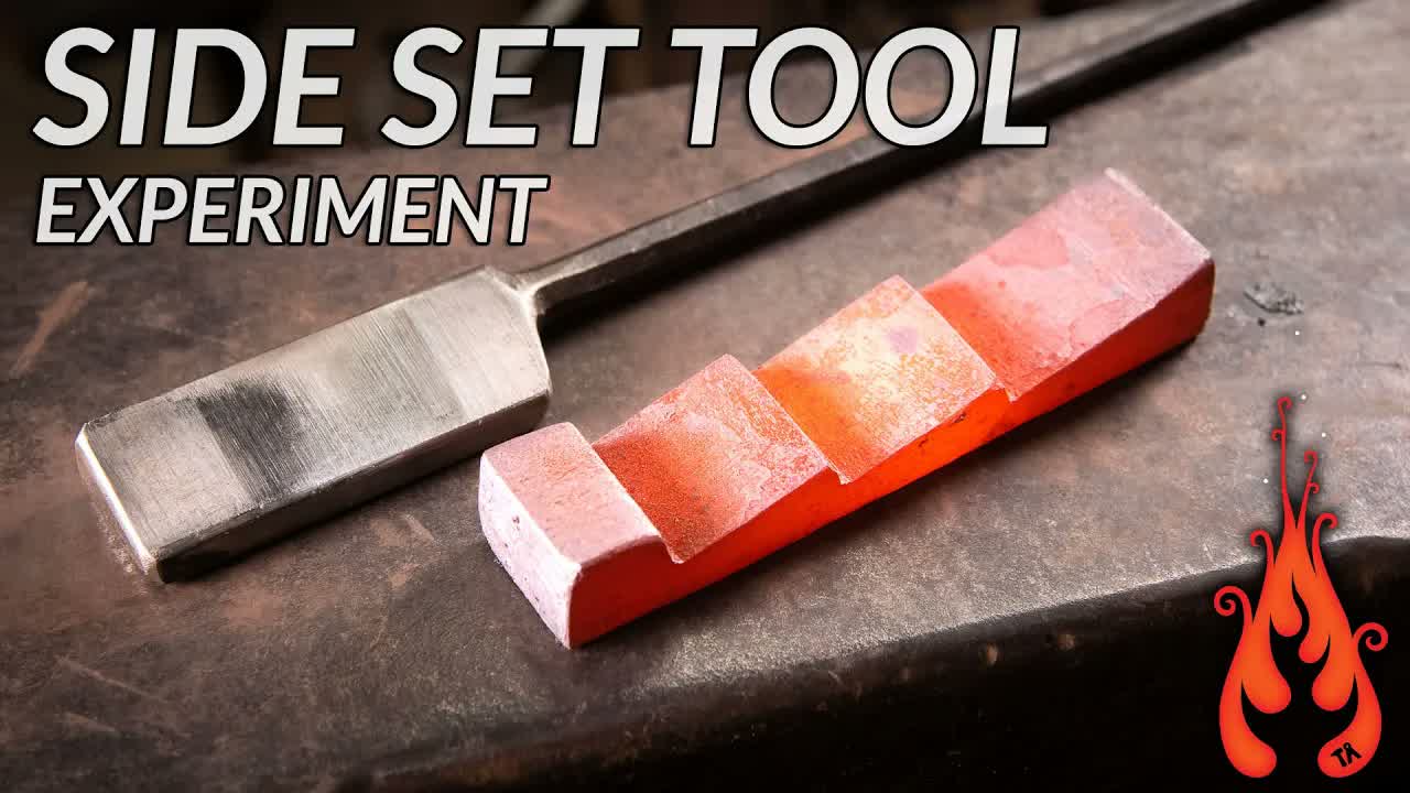 Transforming tool steel into a precision side set tool