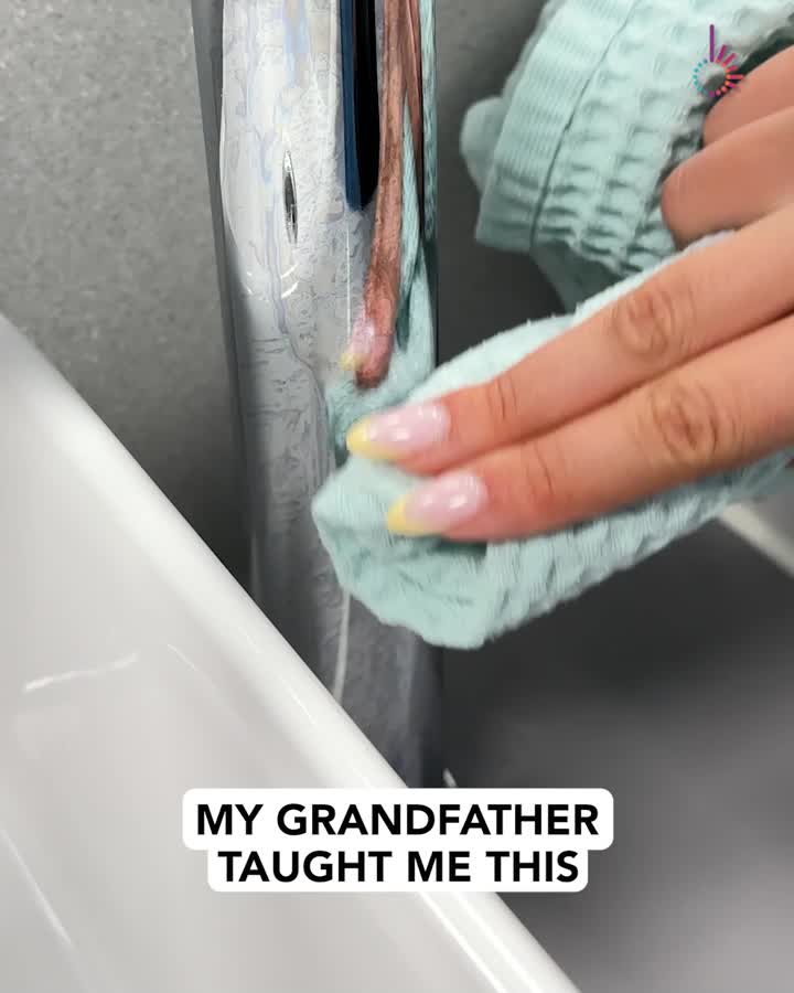 This aluminum foil trick will leave your faucet shining