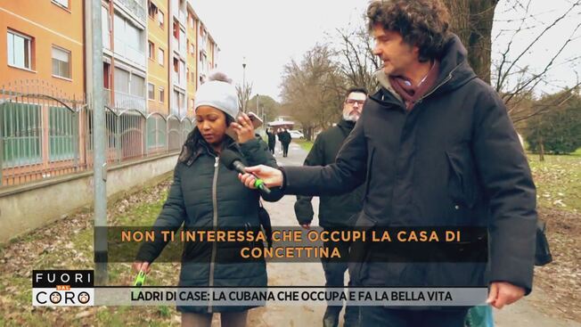 Ladri di case: la cubana che occupa e fa la bella vita