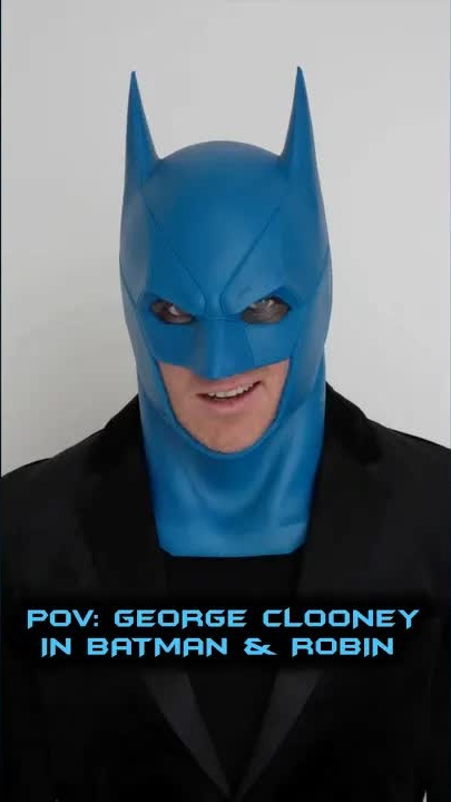 George Clooney in Batman & Robin #batman #batmanandrobin