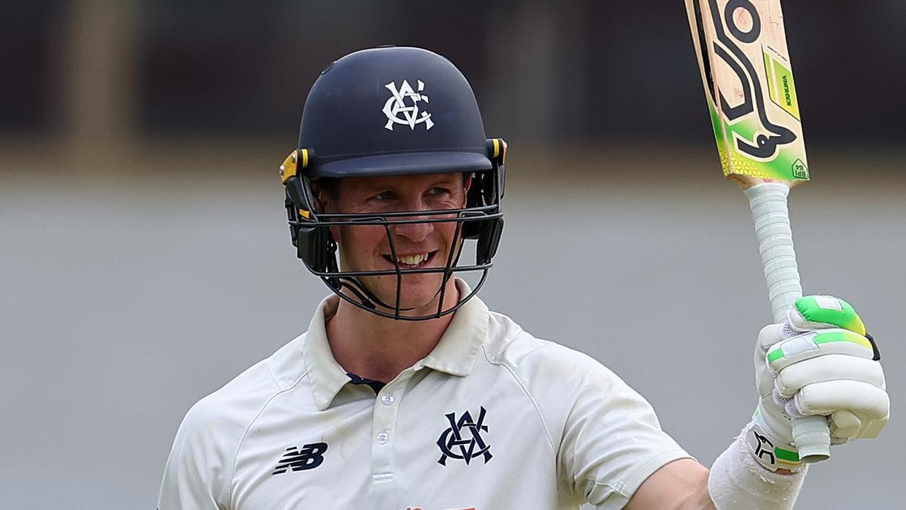 Blazing ton puts Vics in prime position