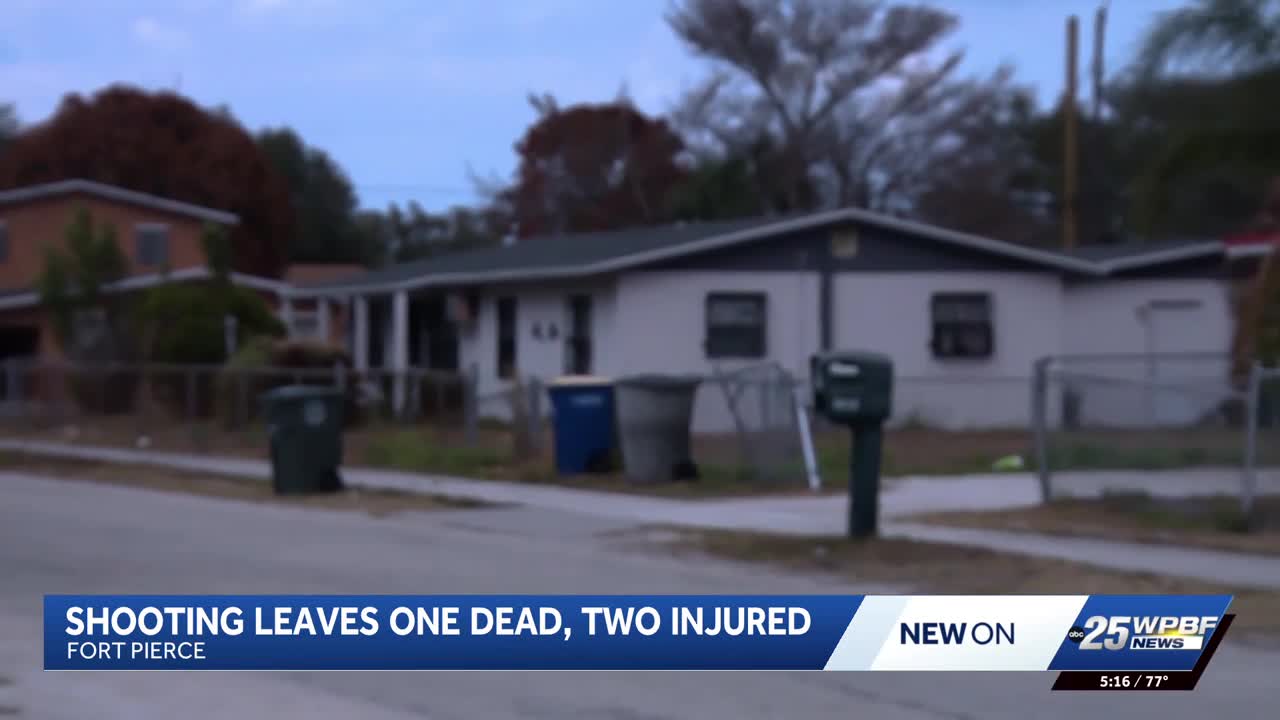 Fort Pierce shooting leaves one dead, two injured