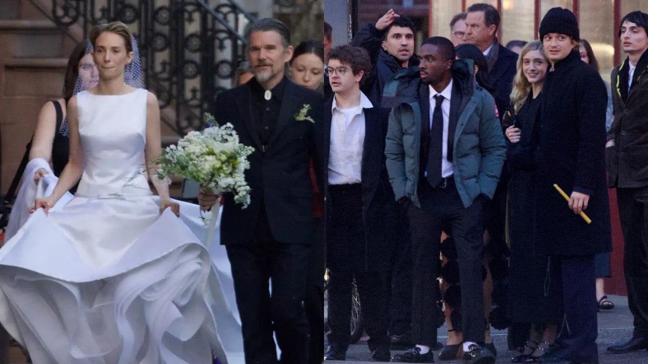 Maya Hawke’s wedding brings Robin back together with her Stranger ...