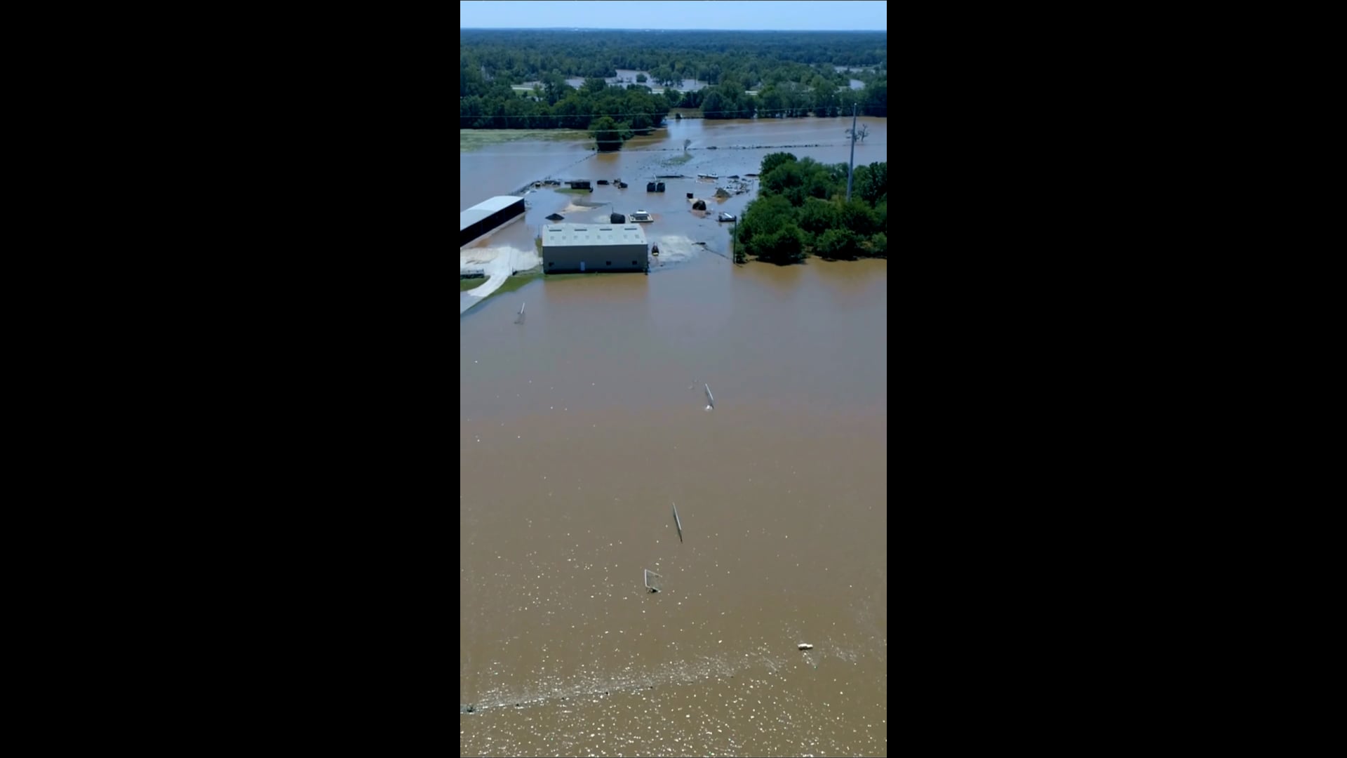 La furia dell'uragano Harvey: immagini aeree della catastrofe in Texas