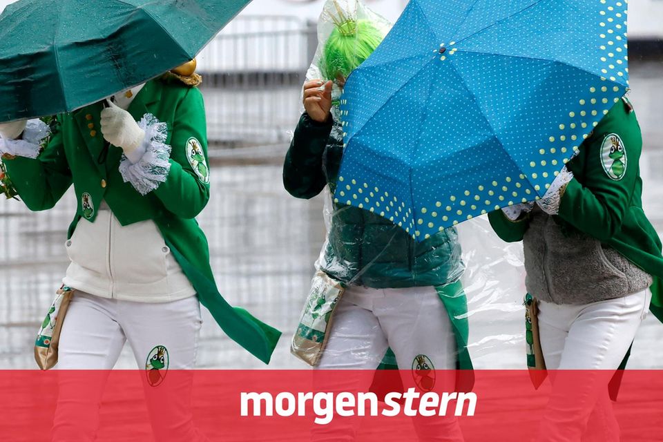 Morgenstern: Jecken, zieht euch warm an! An Rosenmontag regnet es nicht ...