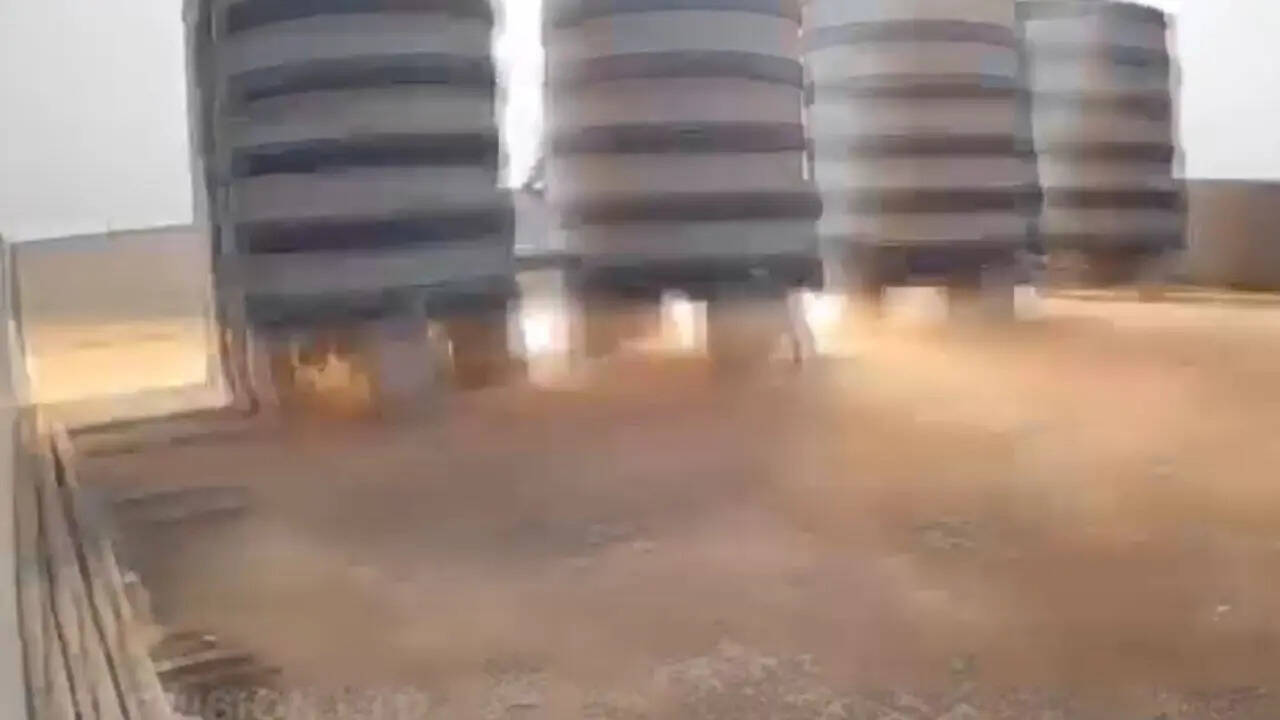 Blast, panic, screams: CCTV shows rooftop explosion during alleged bomb ...