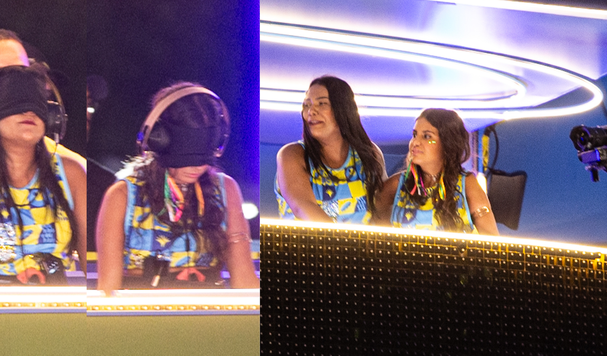 Mais tempo vendadas do que assistindo: Chaiany e Gabi, do 'BBB 26 ...