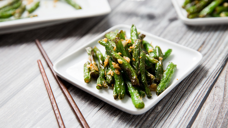 Copycat Din Tai Fung green beans recipe