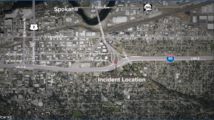 Man dies after crashing his car and jumping off I-90 bridge