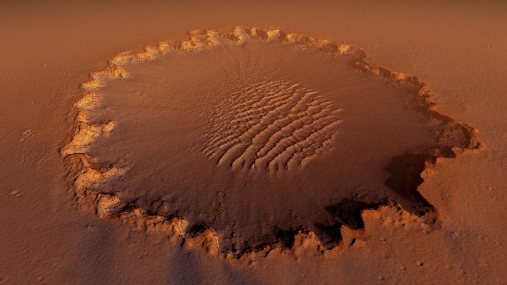 Scientists find signs that Mars may once have been covered by an ocean