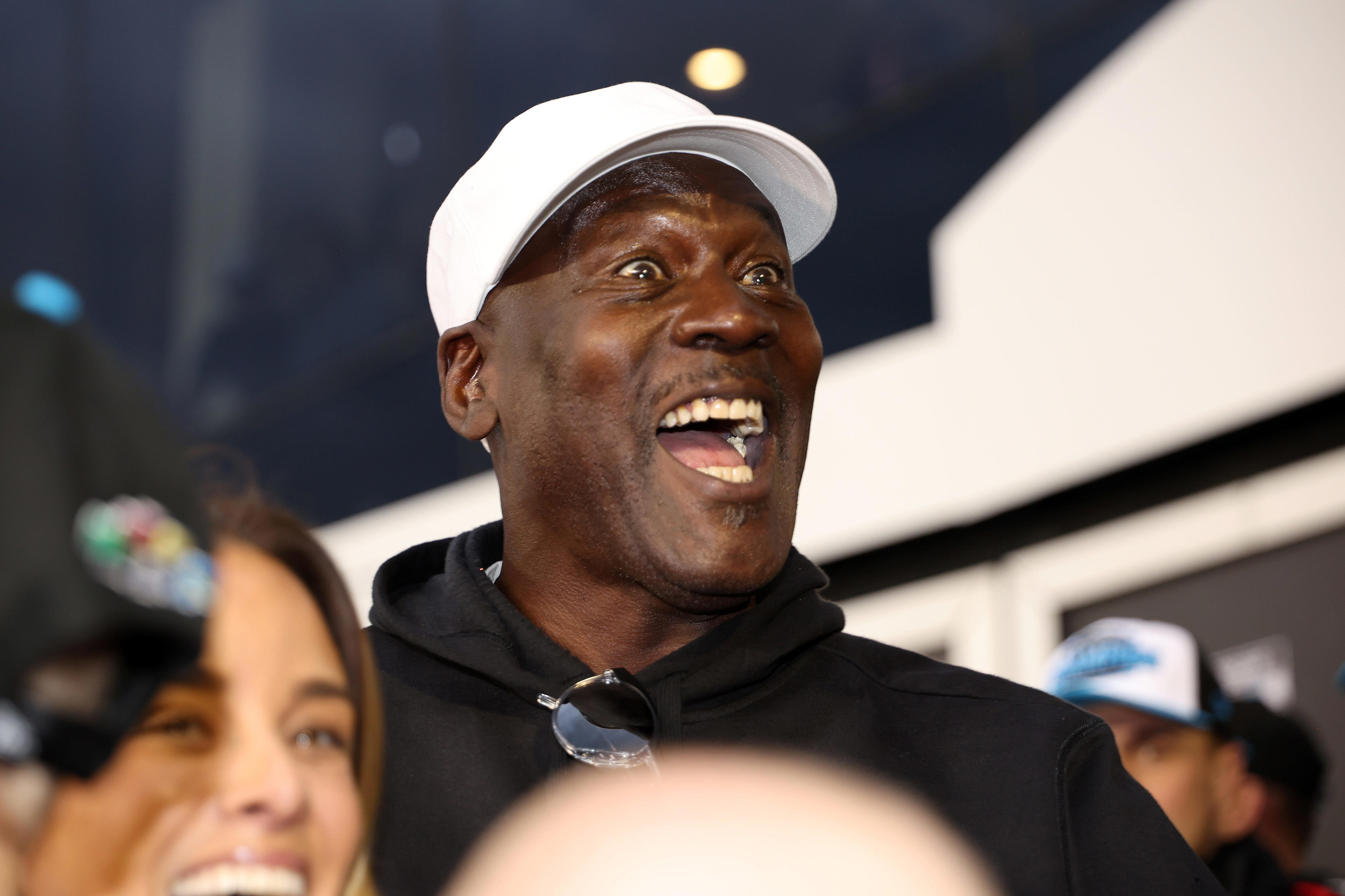 Fantastic photos of Michael Jordan celebrating Daytona 500 win