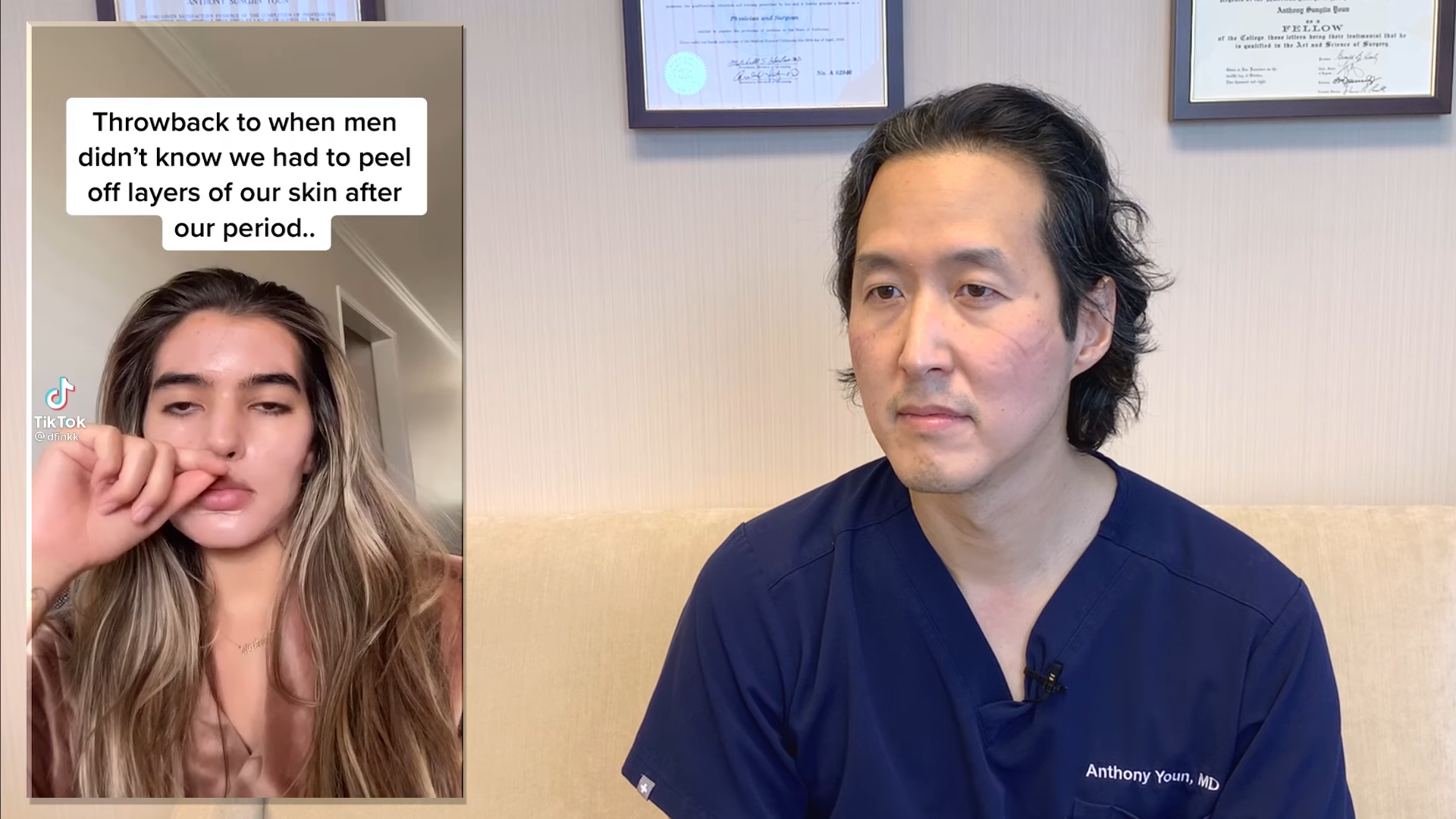 Surgeon reacts to extreme popping videos on TikTok