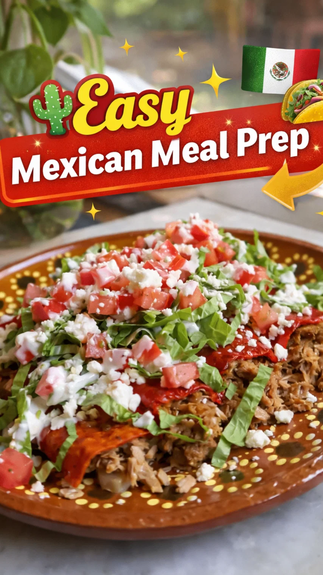 Simple Mexican meal prep for a healthy week ahead