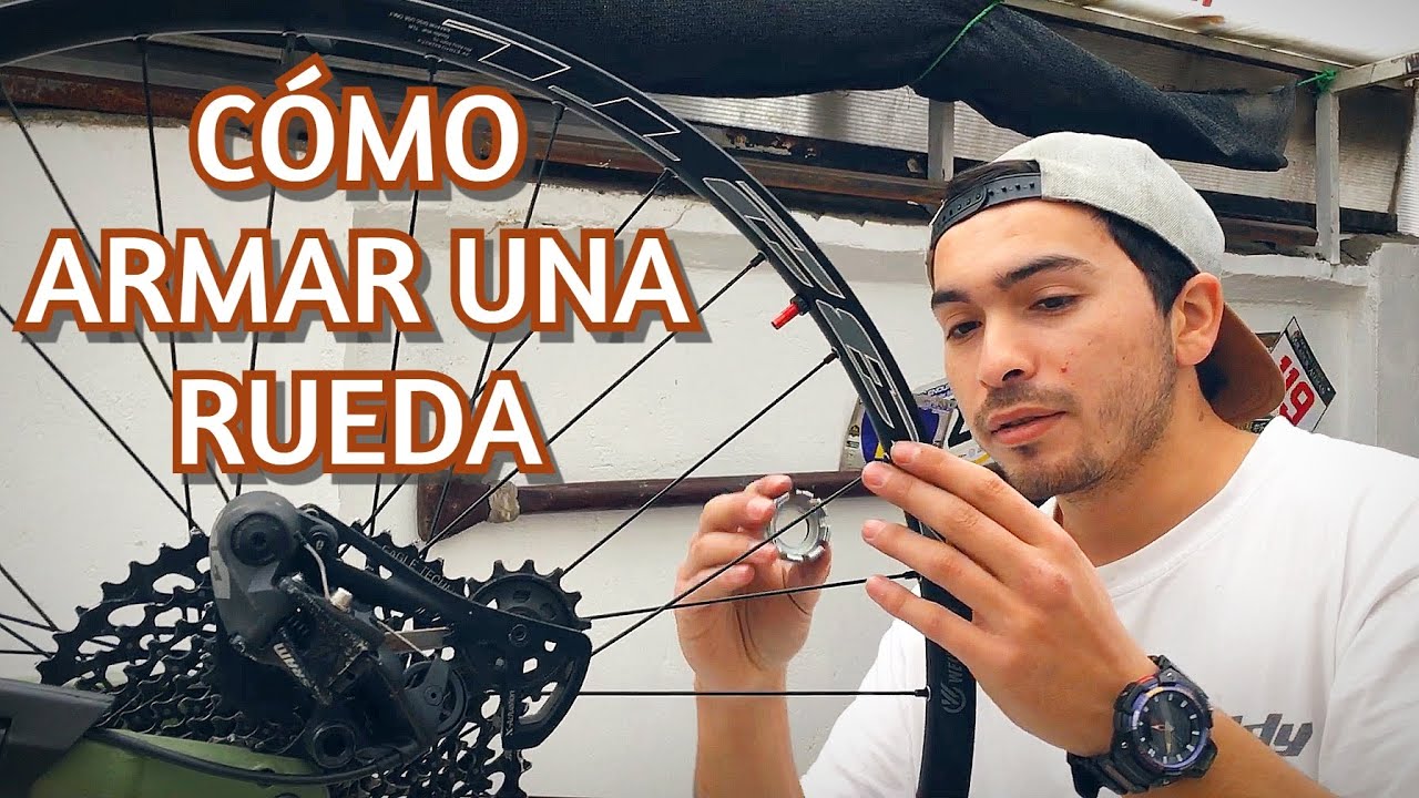 Cambié la llanta de mi MTB: cómo enrayar una rueda de bicicleta