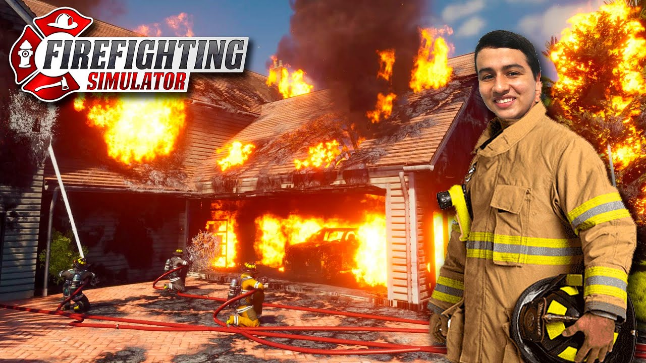 Falex el bombero en acción | Firefighting Simulator Squad
