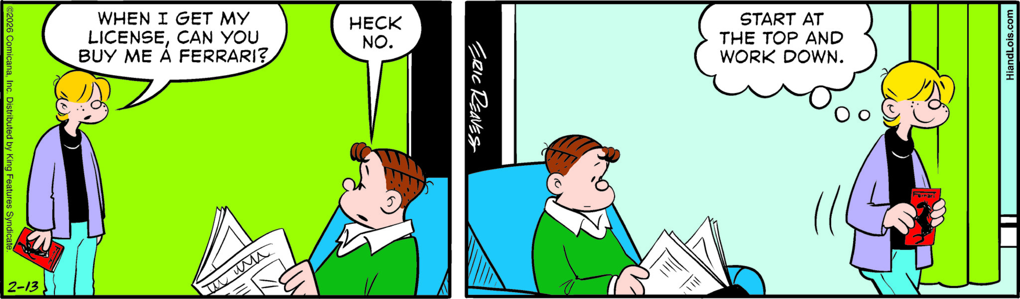 Hi & Lois by Chance Browne and Eric Reaves