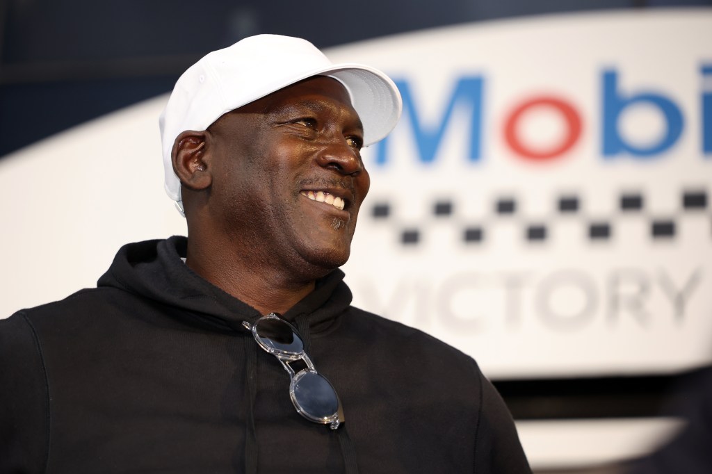 Michael Jordan can’t contain his joy celebrating Daytona 500 win — with ...