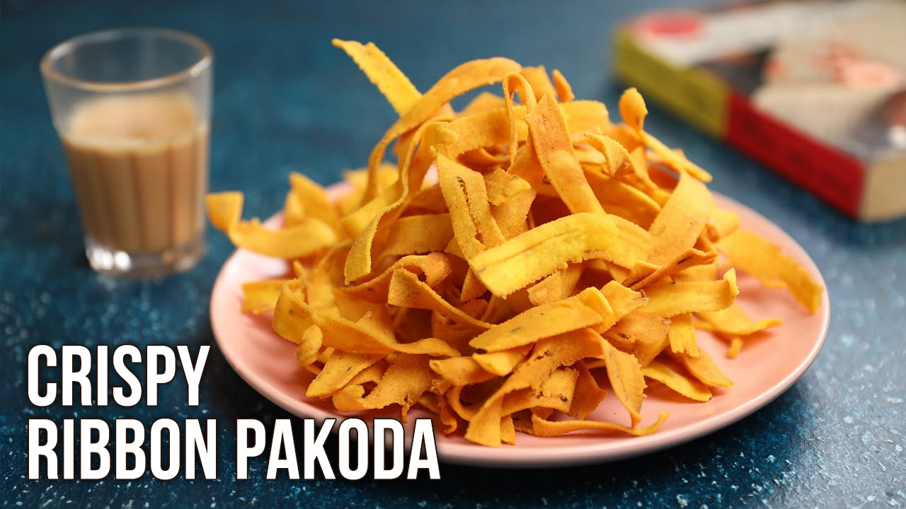 Crispy ribbon pakoda recipe