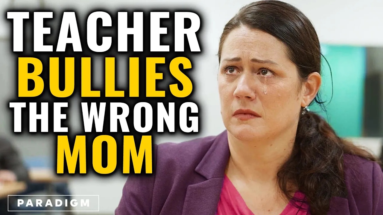 Evil teacher bullies the wrong mom (sketch)