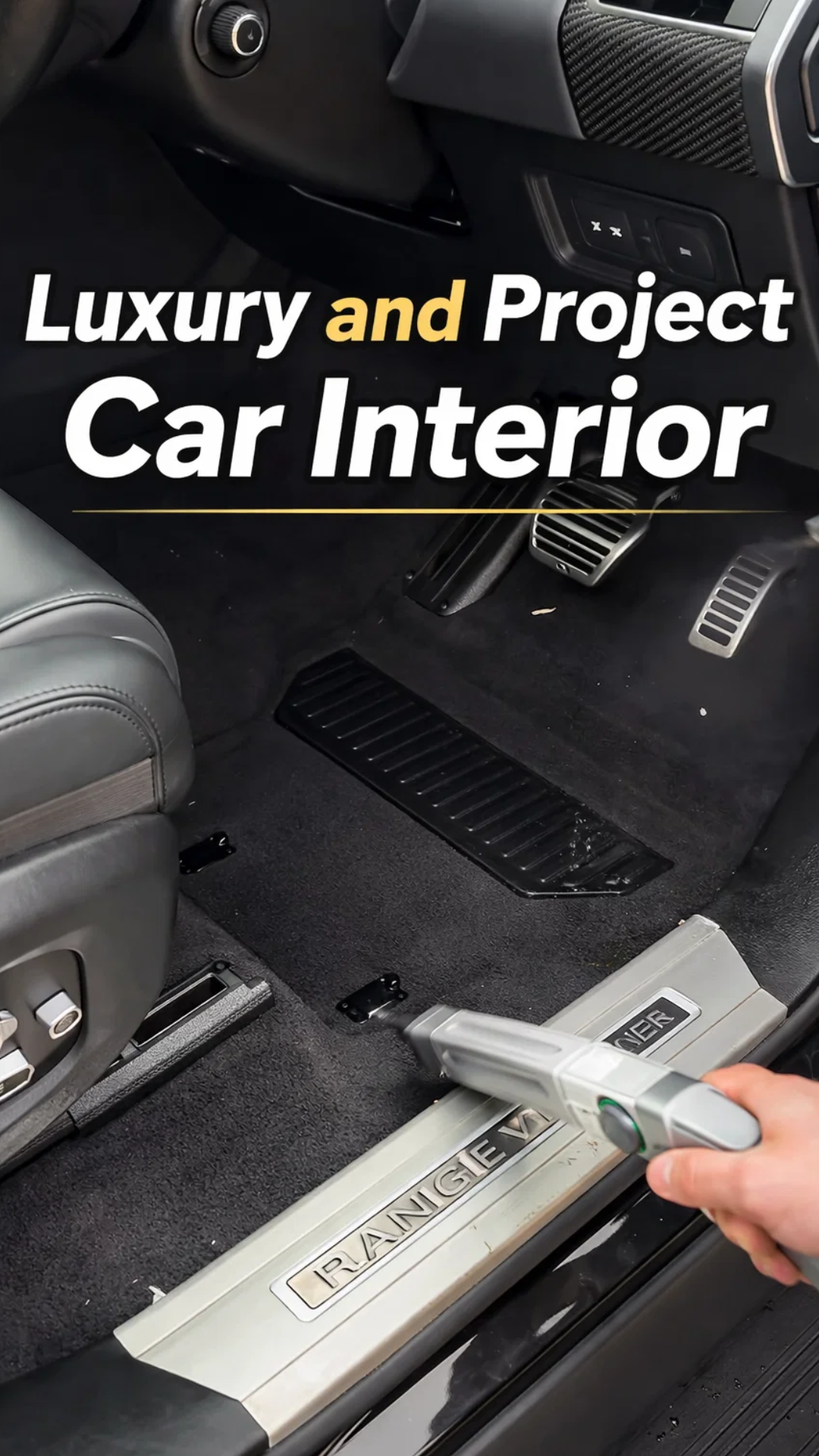 Luxury and project car interior detailing ASMR transformations