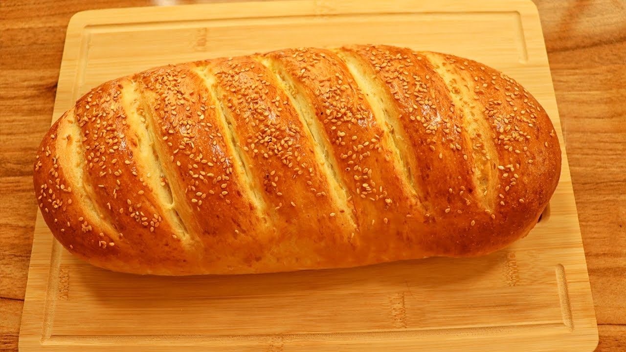 Water and flour for traditional German bread