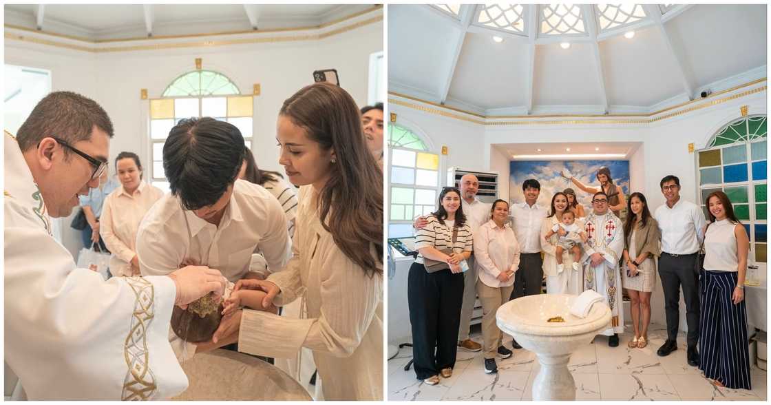 Baby Leon, bininyagan na: Megan Young at Mikael Daez, ibinahagi ang ...