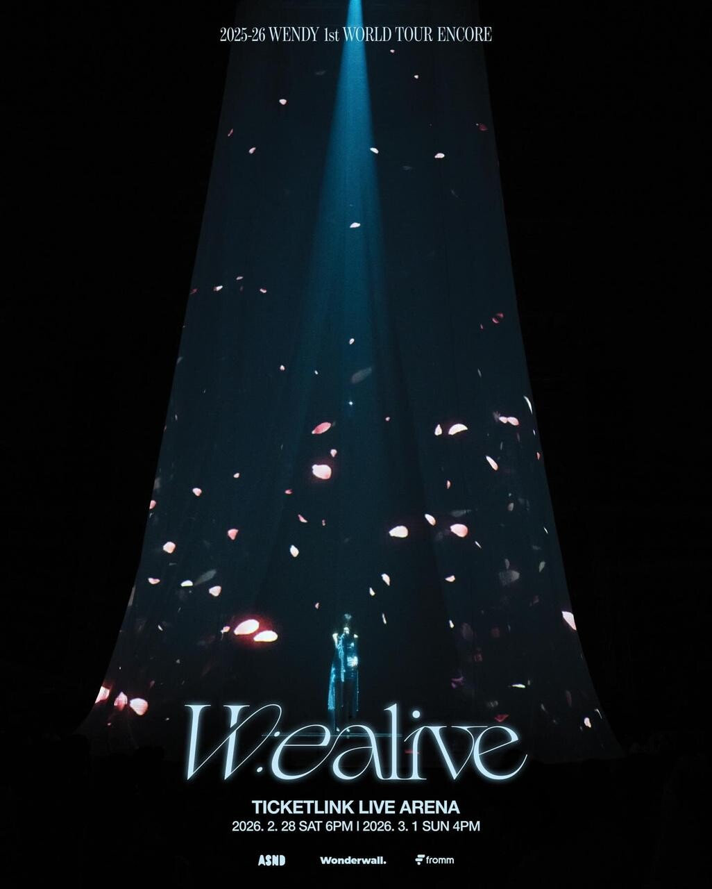 웬디 “2025-26 WENDY 1st WORLD TOUR W:EALIVE ENCORE”...TICKETLINK LIVE ...