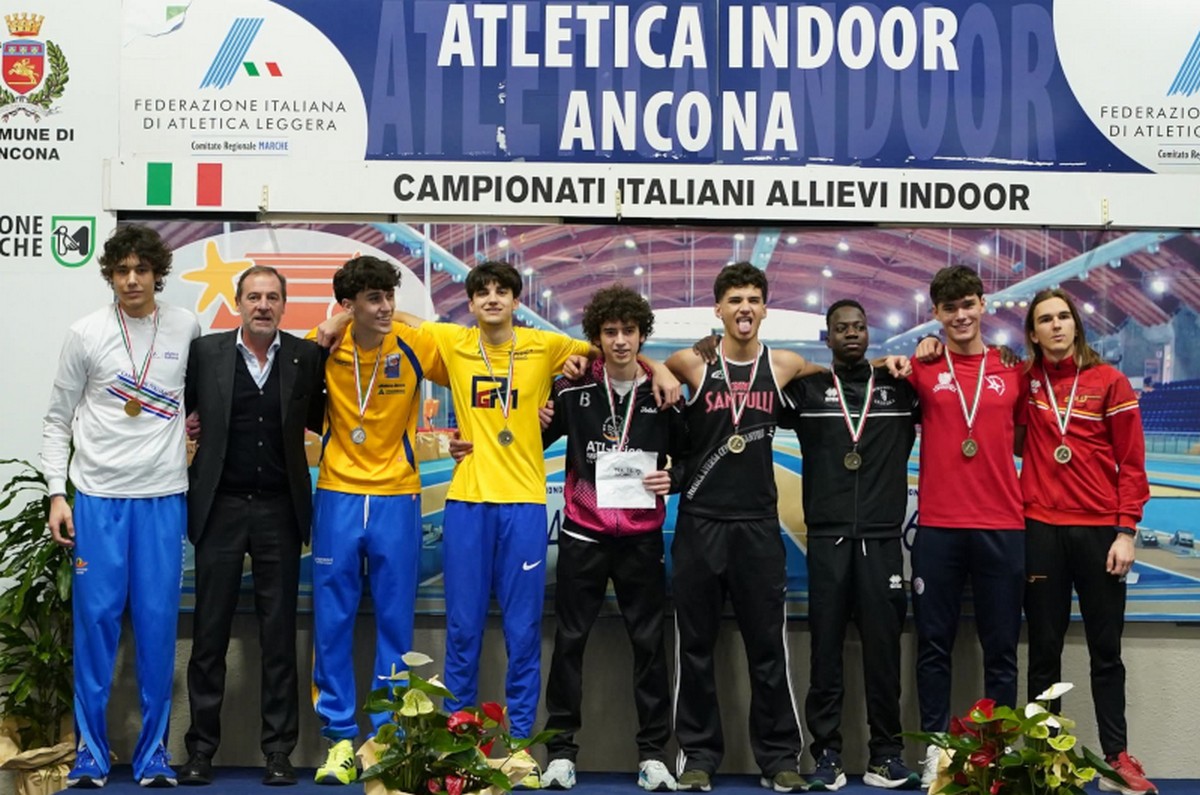 Italiani indoor allievi: Ciappesoni d’argento nel salto in alto e ...
