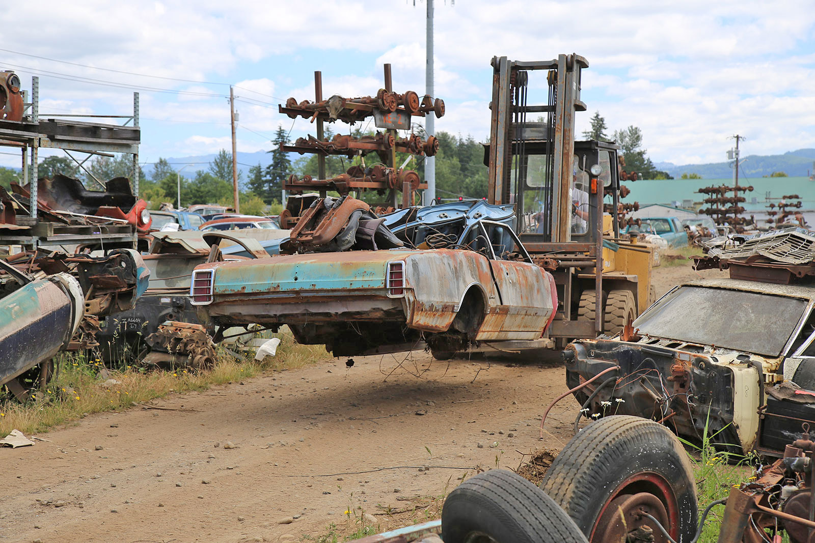 The junkyard gems of All American Classics, Vancouver, Washington
